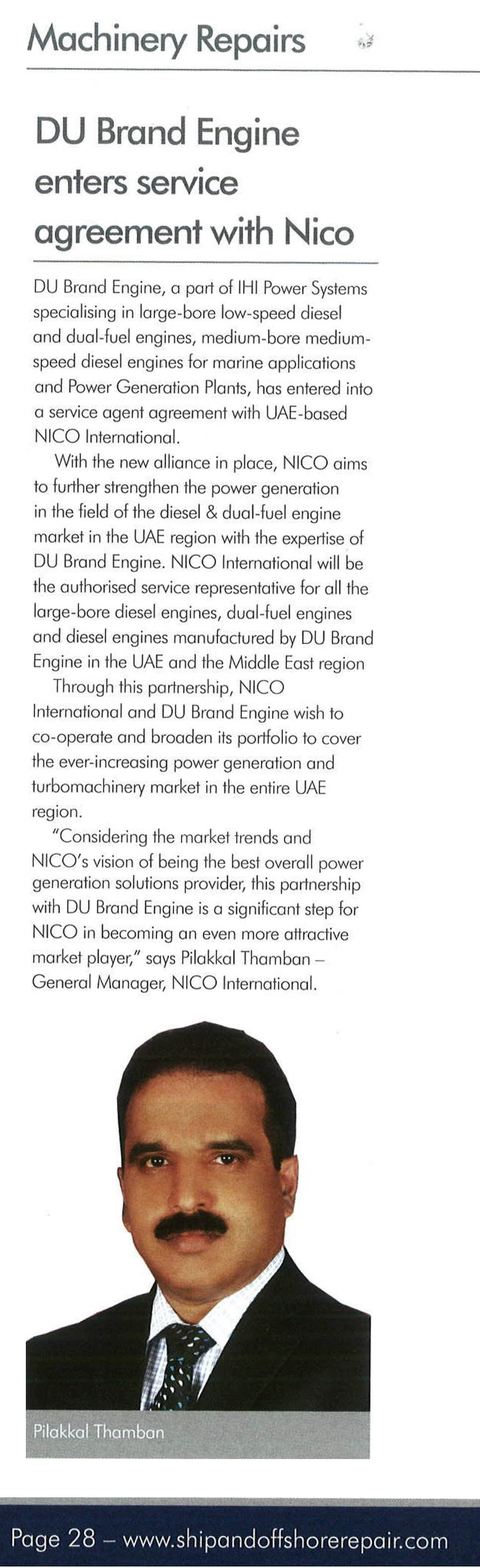 Nico International | Media Coverages